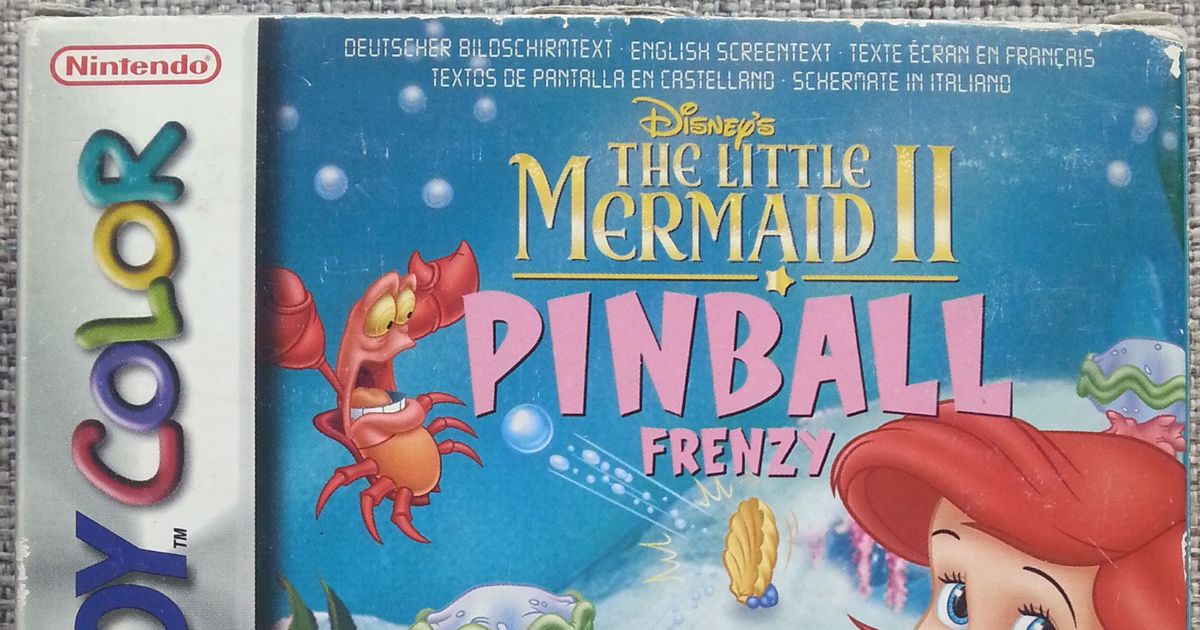 Disney's The Little Mermaid II: Pinball Frenzy | Video Game | VideoGameGeek