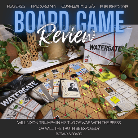 WATERGATE | REVIEW | BOARD GAME REVIEWS | BoardGameGeek
