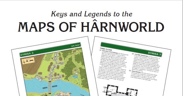 Harn Map Keys | RPG Item | RPGGeek