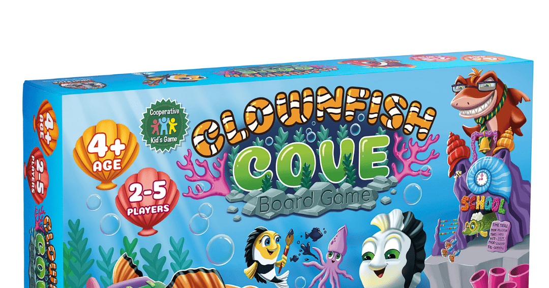 Clownfish Cove Board Game | Board Game | BoardGameGeek