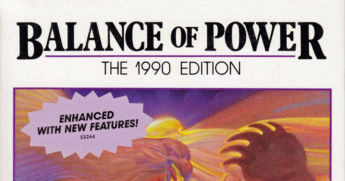 Balance of Power: The 1990 Edition | Video Game | VideoGameGeek