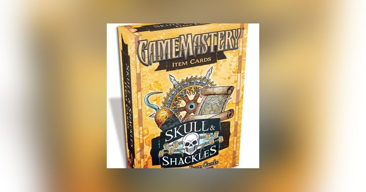 GameMastery Item Cards: Skull & Shackles | RPG Item | RPGGeek