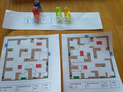 Print and Play: Game Store Races | Juegos Roll & Write | BoardGameGeek