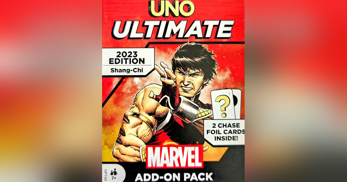 UNO Ultimate: Add-on Pack – Shang-Chi | Board Game | BoardGameGeek