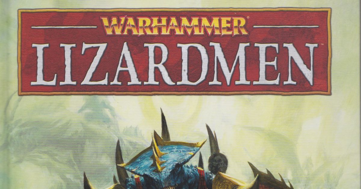 Warhammer (Eighth Edition): Lizardmen | Board Game | BoardGameGeek