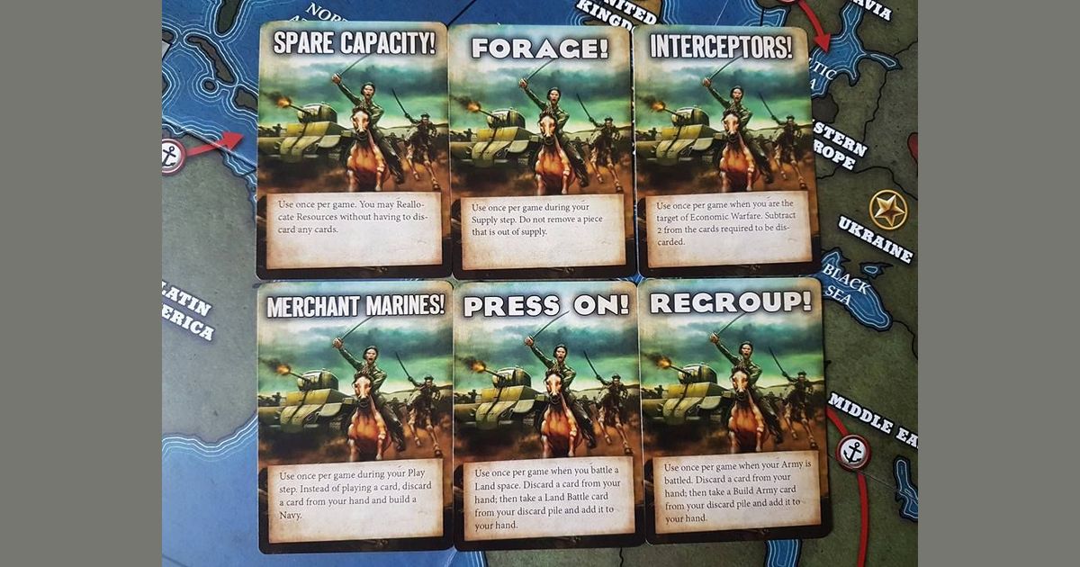 How do these cards work ? | Quartermaster General: Alternative ...