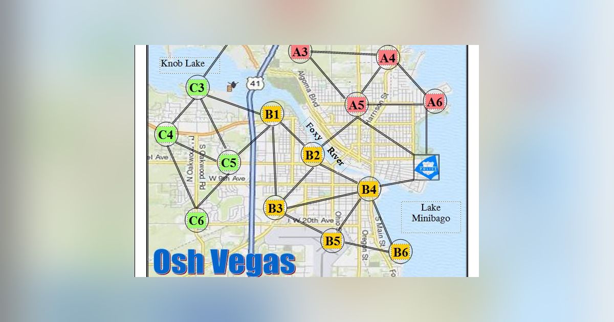 Osh Vegas Police | Board Game | BoardGameGeek