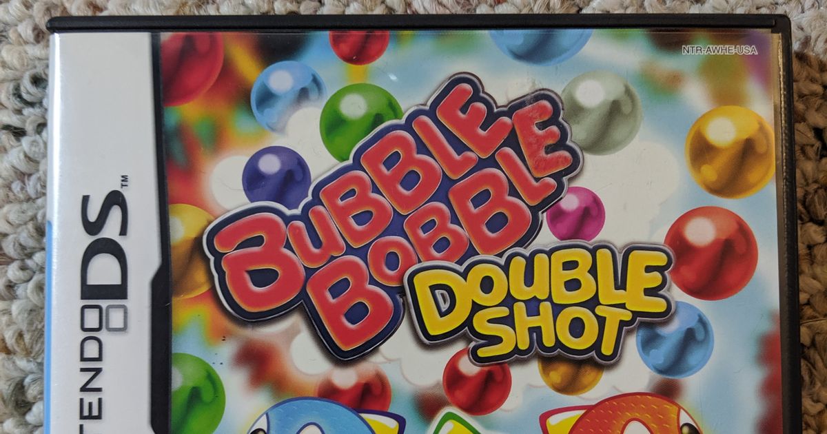 Bubble Bobble Double Shot | Video Game | BoardGameGeek