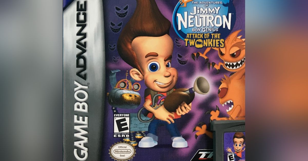 The Adventures of Jimmy Neutron Boy Genius: Attack of the Twonkies (GBA ...
