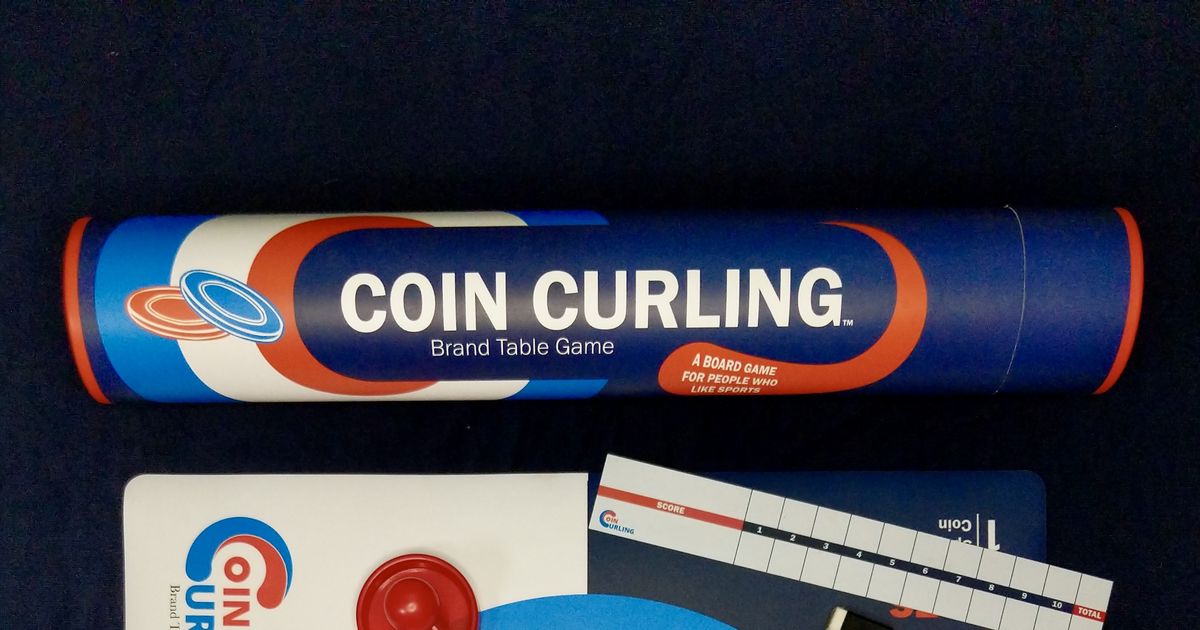 Coin Curling | Board Game | BoardGameGeek