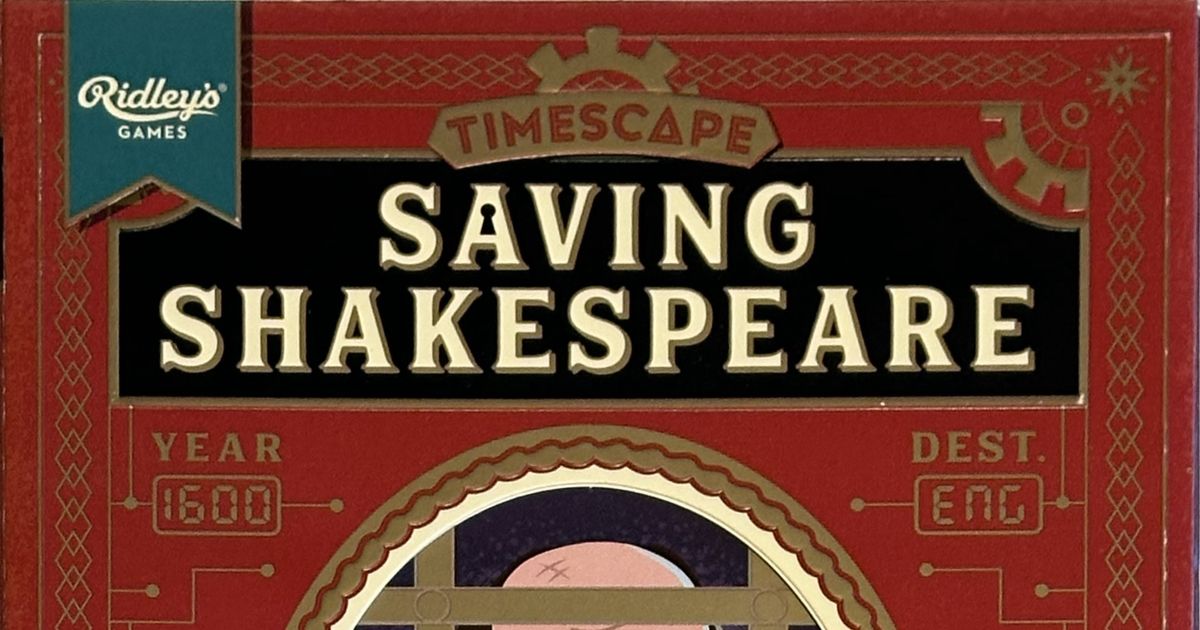 Timescape: Saving Shakespeare | Board Game | BoardGameGeek