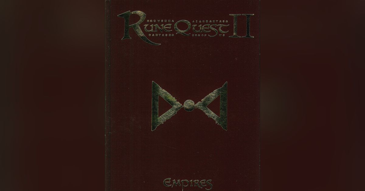 Runequest II Empires | RPG Item | RPGGeek