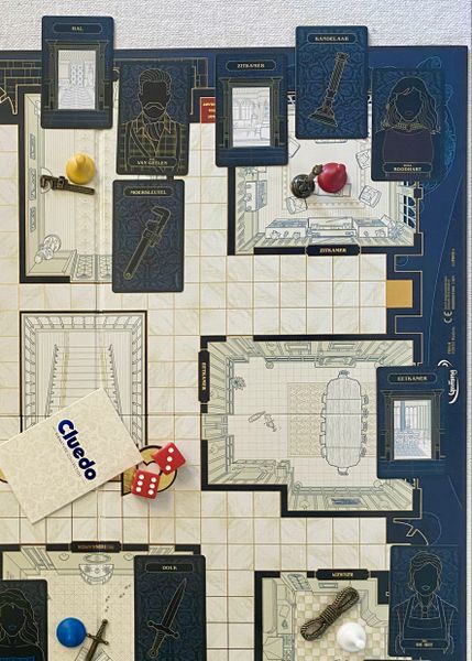 Clue Board Game Map