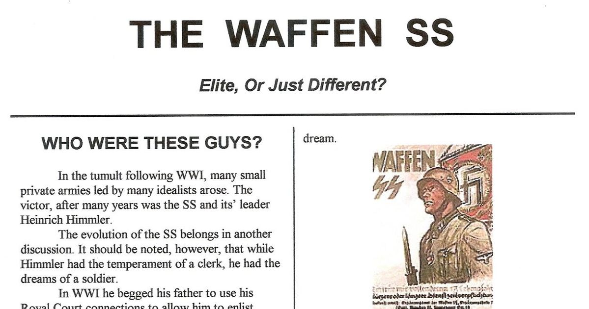 Waffen SS/The Fanatics | Board Game | BoardGameGeek