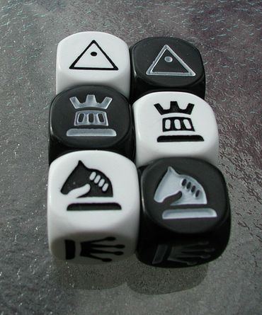 Chess Dice - Using Dice (or Polyhedrons) as Pieces to Play Chess (or ...