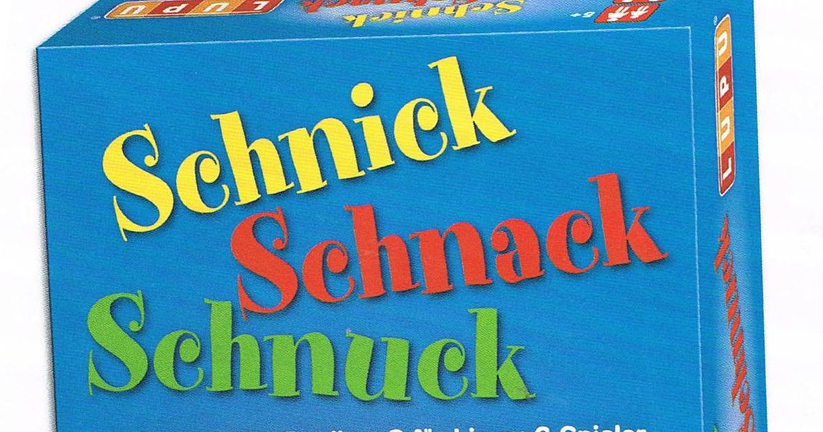 Schnick Schnack Schnuck | Board Game | BoardGameGeek