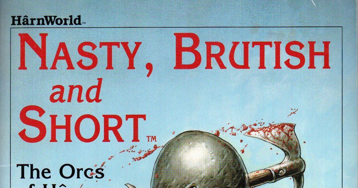 Nasty, Brutish and Short | RPG Item | RPGGeek