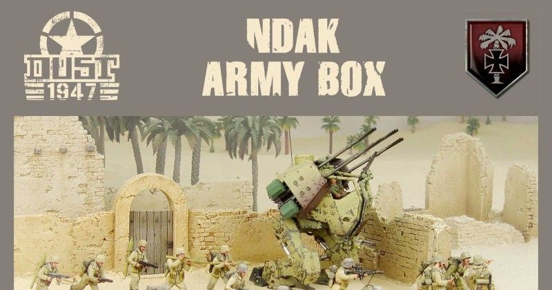 Dust 1947: NDAK Army Box | Board Game | BoardGameGeek