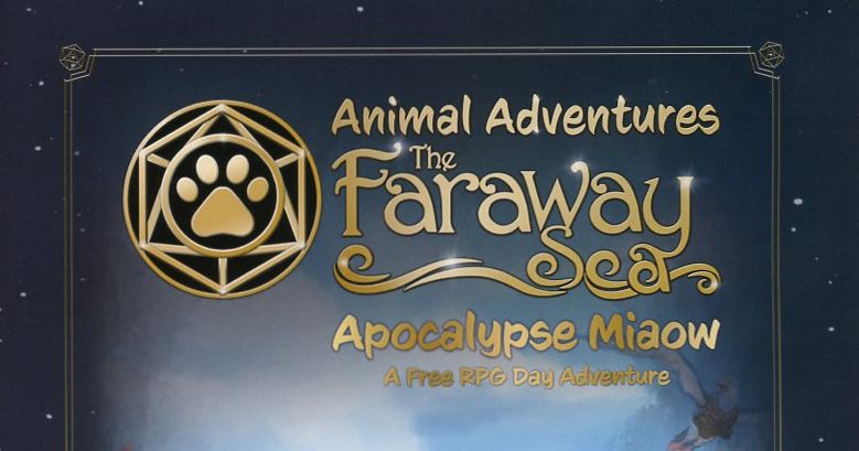 Animal Adventures: Apocalypse Miaow | RPG Item | RPGGeek