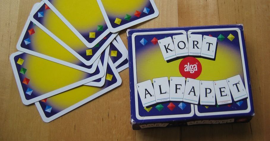Kort Alfapet | Board Game | BoardGameGeek