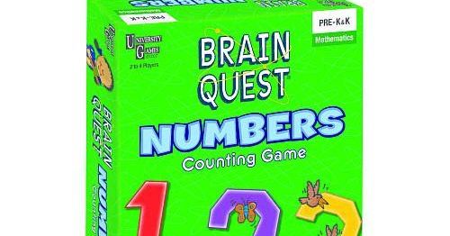 Brain Quest Numbers Counting Game | Board Game | BoardGameGeek