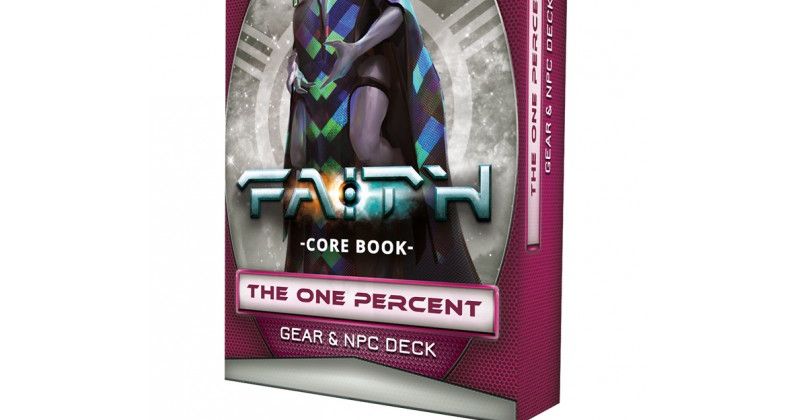 Faith Core Book: The One Percent Gear & NPC Deck | RPG Item | BoardGameGeek