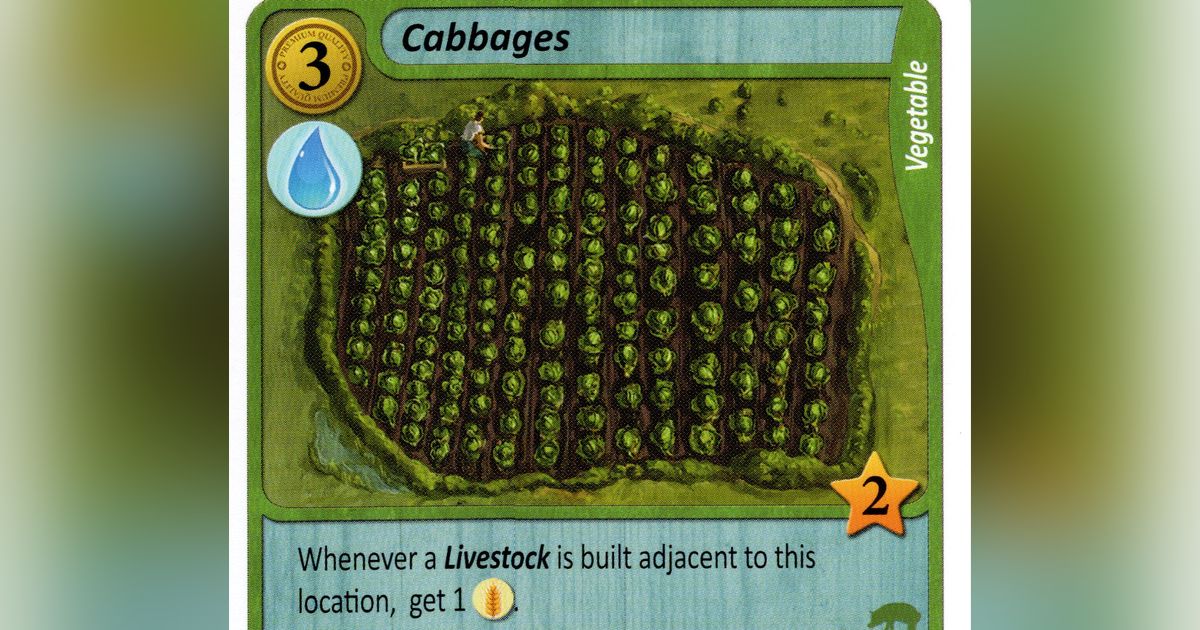 Fields of Green: Cabbages | Board Game | BoardGameGeek