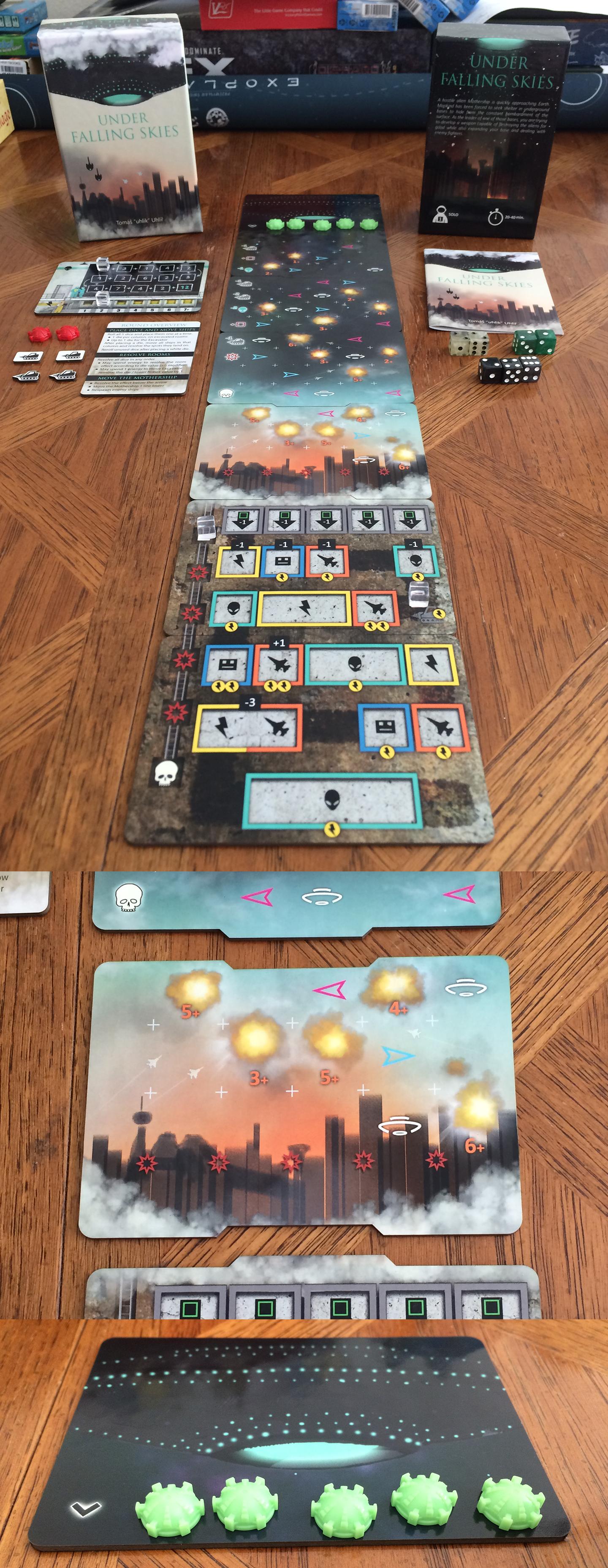 PnP Games I've Made with Game Prototyping Sites