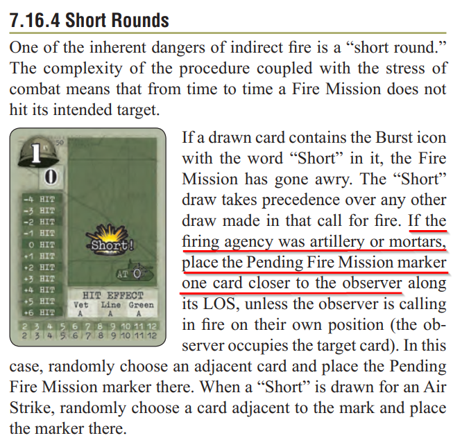Short round - what does the term adjacent mean - heartbreak ridge ...