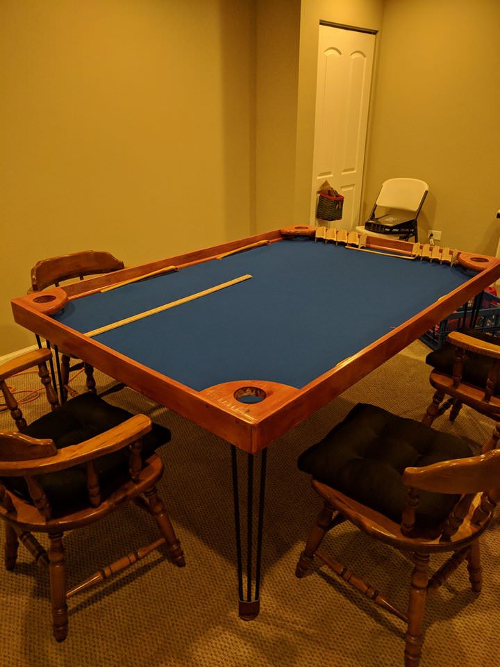Another DIY Gaming Table - Cheap but effective and pretty to boot