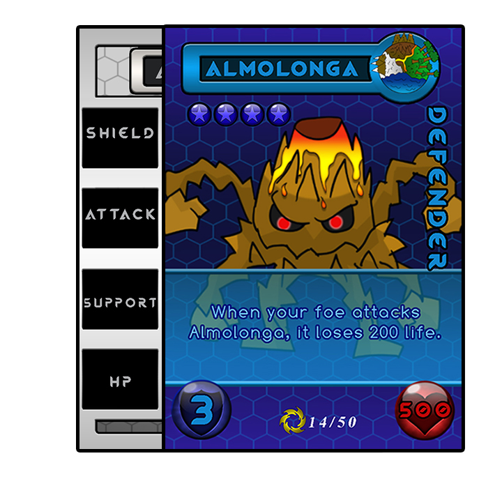 Making an attatchment card for under another card