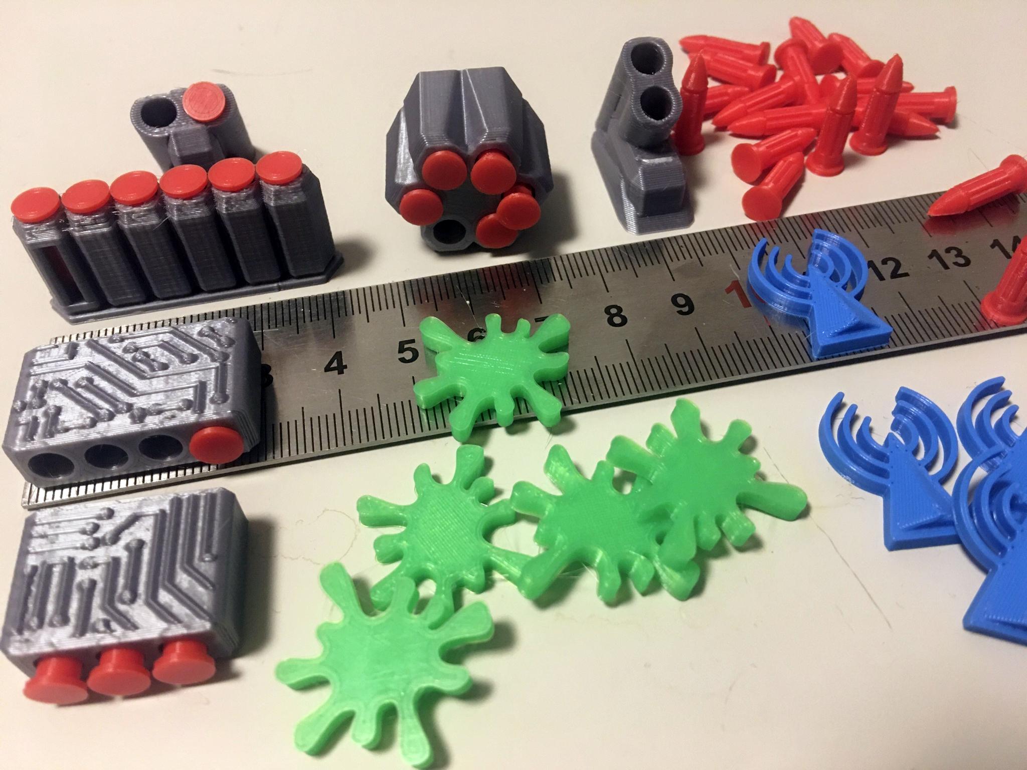 3D printed Nemesis set preview :-) | Nemesis