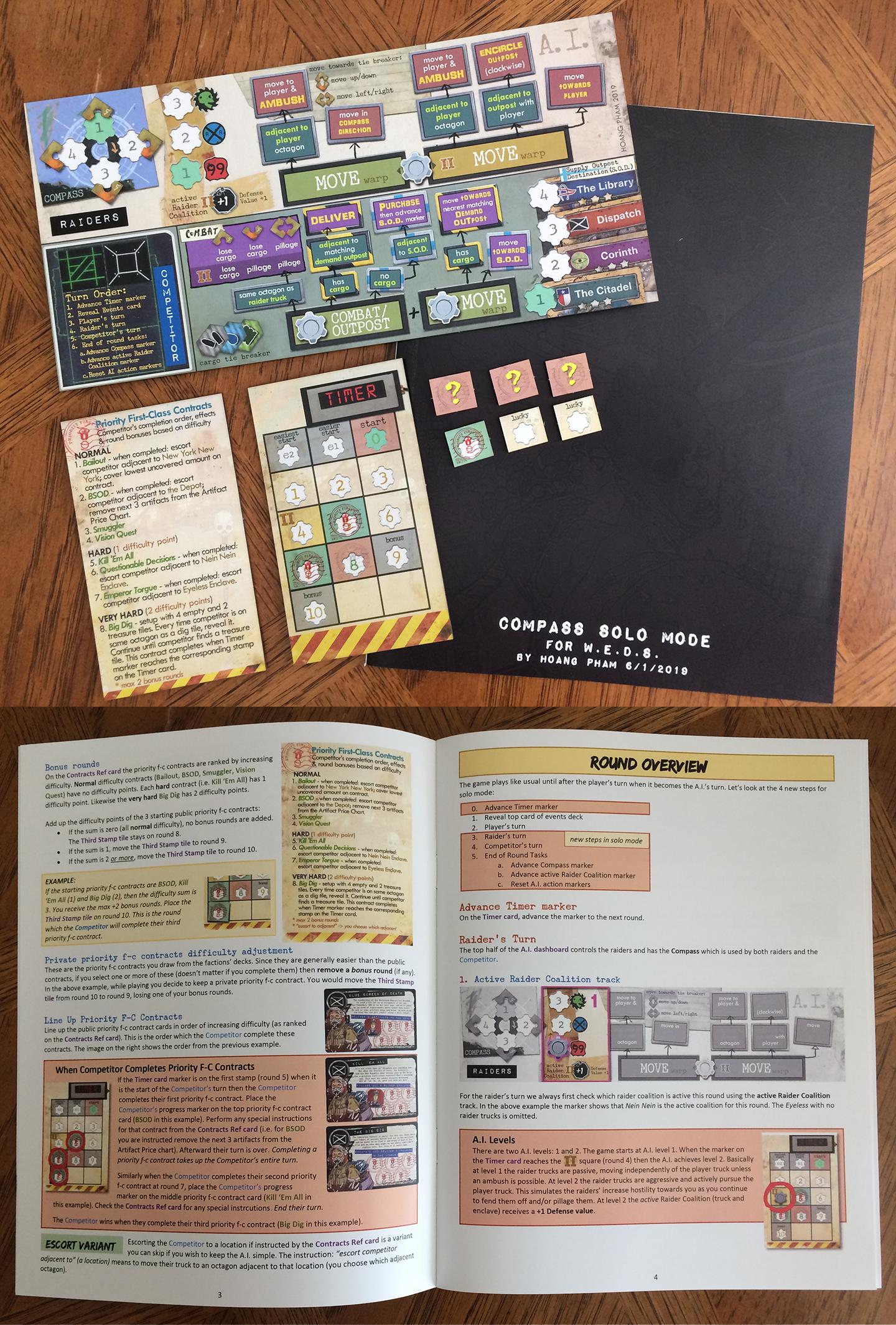 PnP Games I've Made with Game Prototyping Sites
