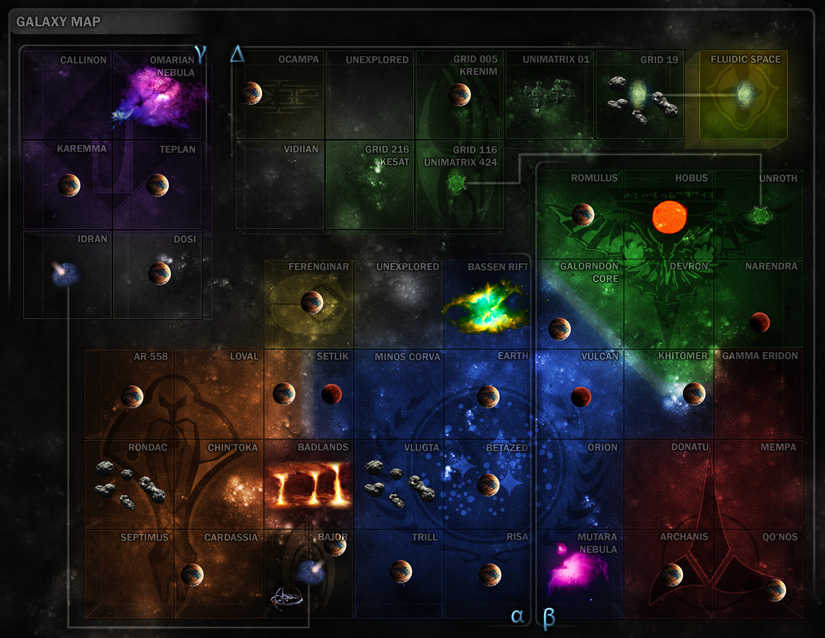 Galaxy maps for open narrative scenarios and Risk-like games | Star ...