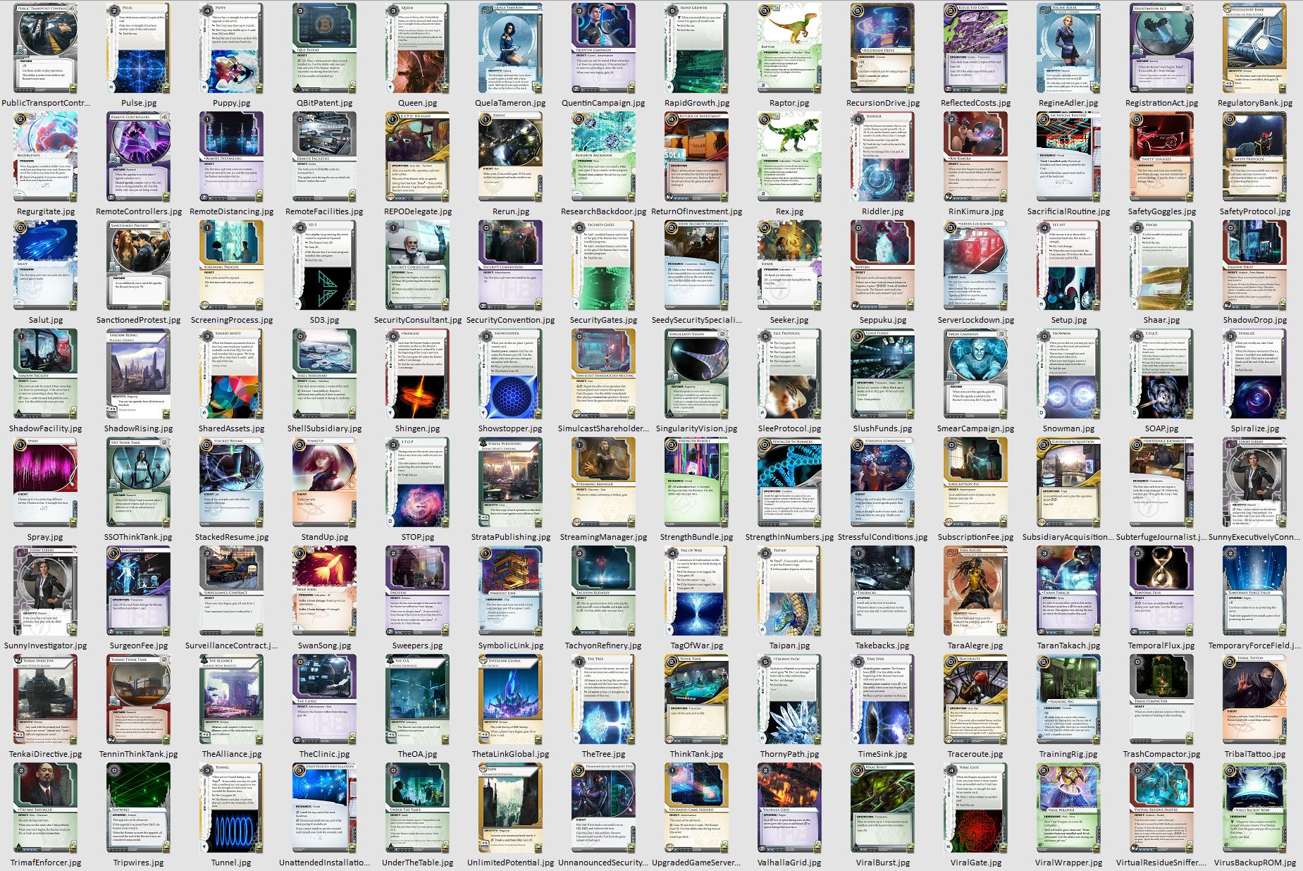 Custom Card Generator for Android Netrunner (and 400+ custom cards ...