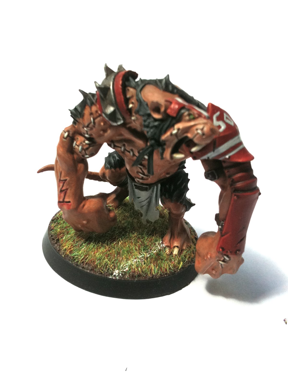 Rat Ogre mini from Forge World | Blood Bowl (2016 edition) | BoardGameGeek