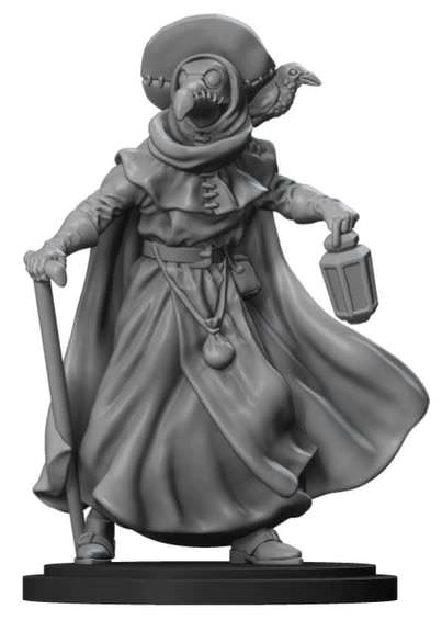 Custom Plague Doctor Necromancer | Zombicide: Black Plague