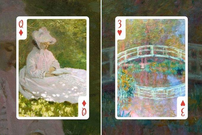 Kickstarter: Claude Monet Playing Cards