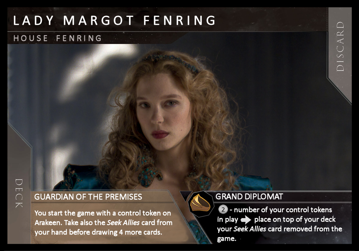 6 New Leaders to enjoy your games (Fenring, Taligari & Corrino) ! EDIT ...