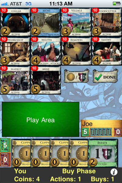 Dominion iPad Improvements? | Championland | BoardGameGeek