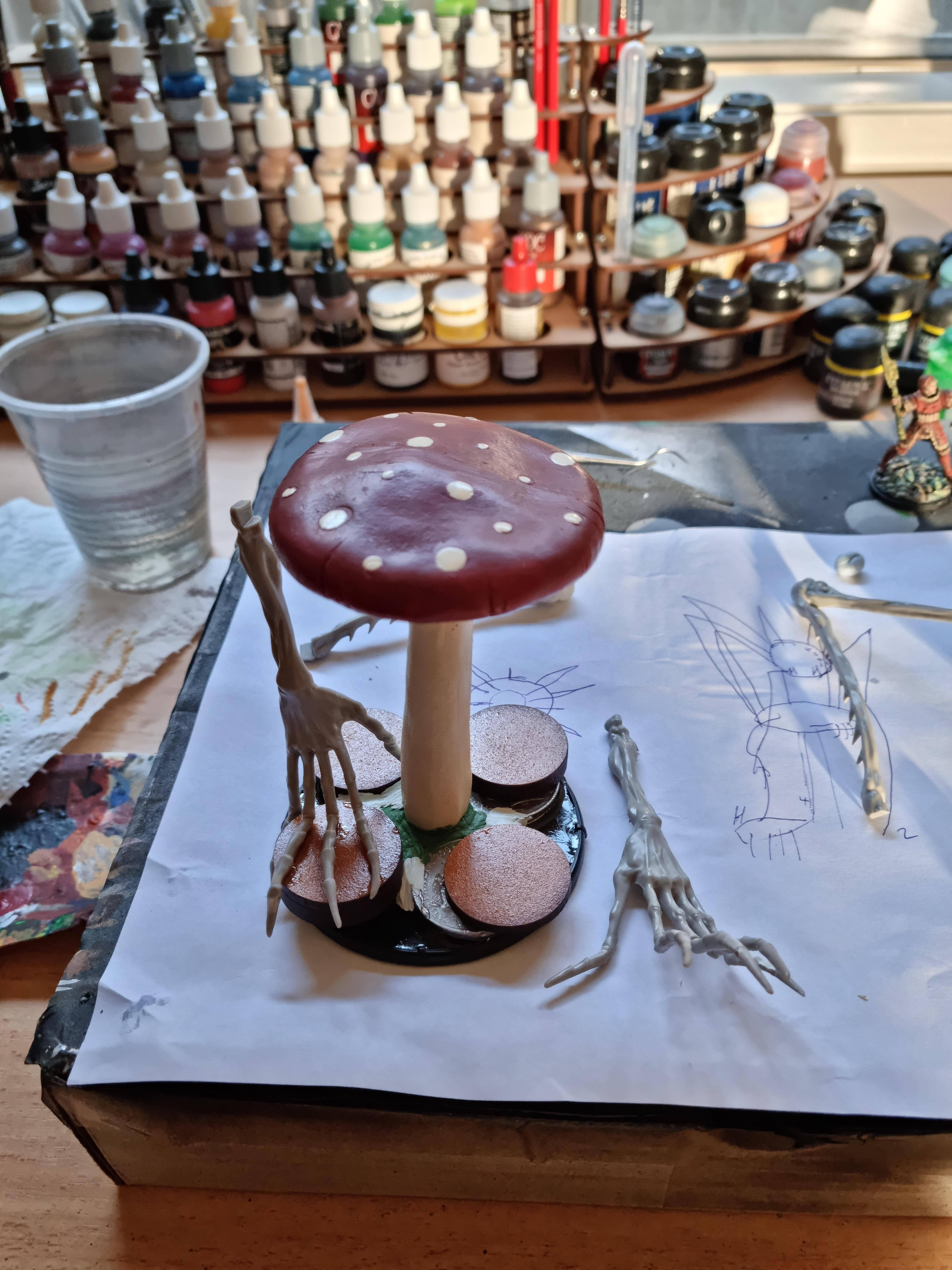 My take on the Spidicules Miniature | Kingdom Death: Monster
