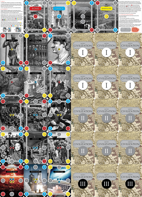 [WIP] Micro Civilization [18 Card Microgame Contest]