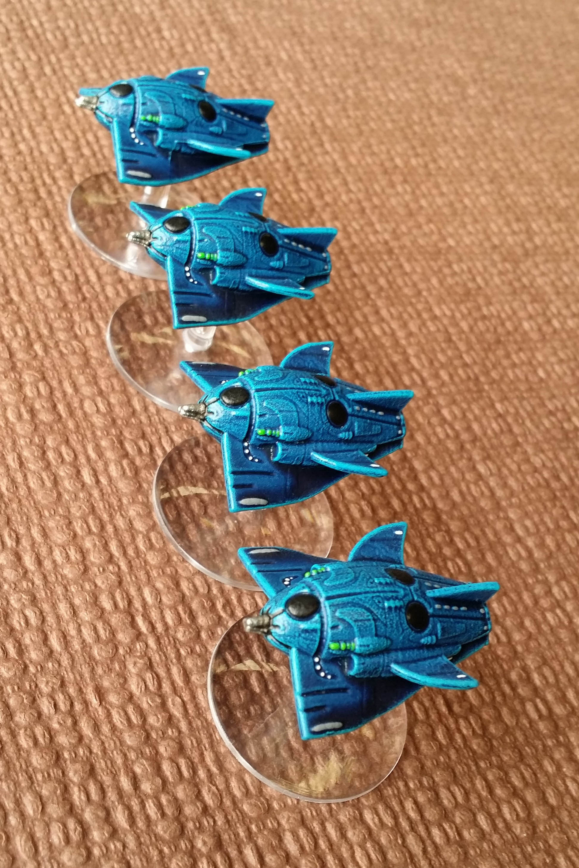Maruk's Hydran Progress painted fleet (Ship pack one) | Eclipse: New ...