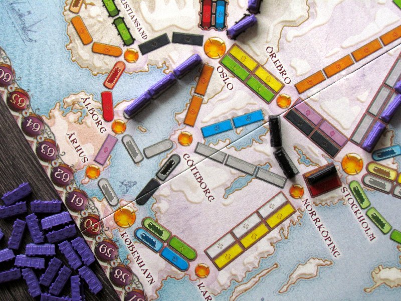 Review #248 by Deskovehry: Ticket to Ride: Nordic Countries - Railroads ...