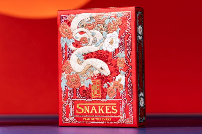 Snakes Playing Cards by TCC (2025 Year of the Snake)