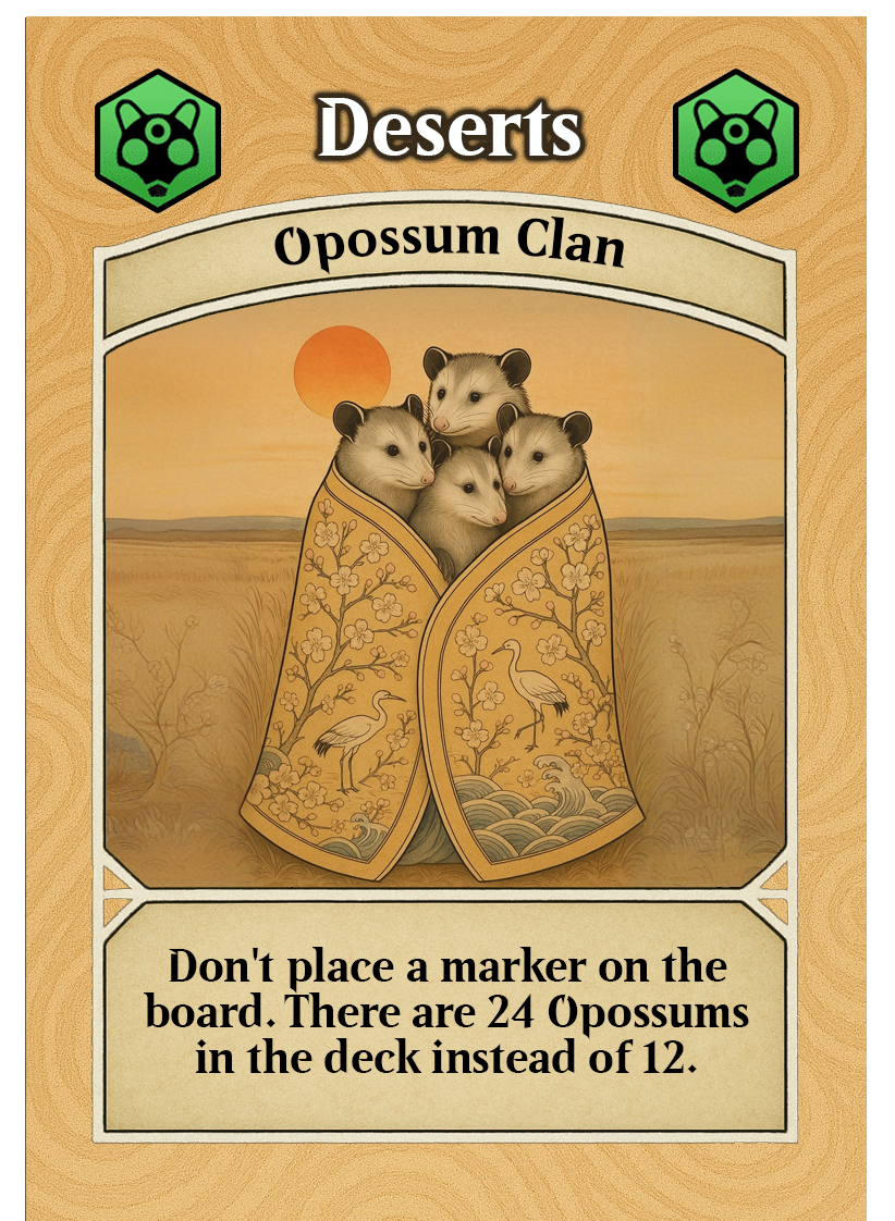 Clan Card Redesign Project Feedback | Ethnos: 2nd Edition