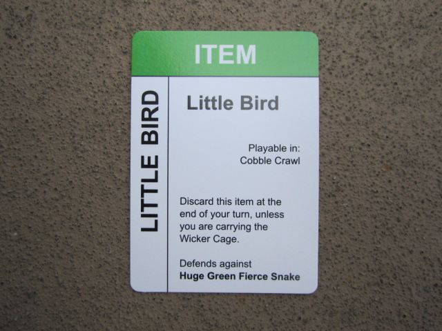 Know Your Items: Little Bird | Designer Diary -- Colossal Cave: The ...