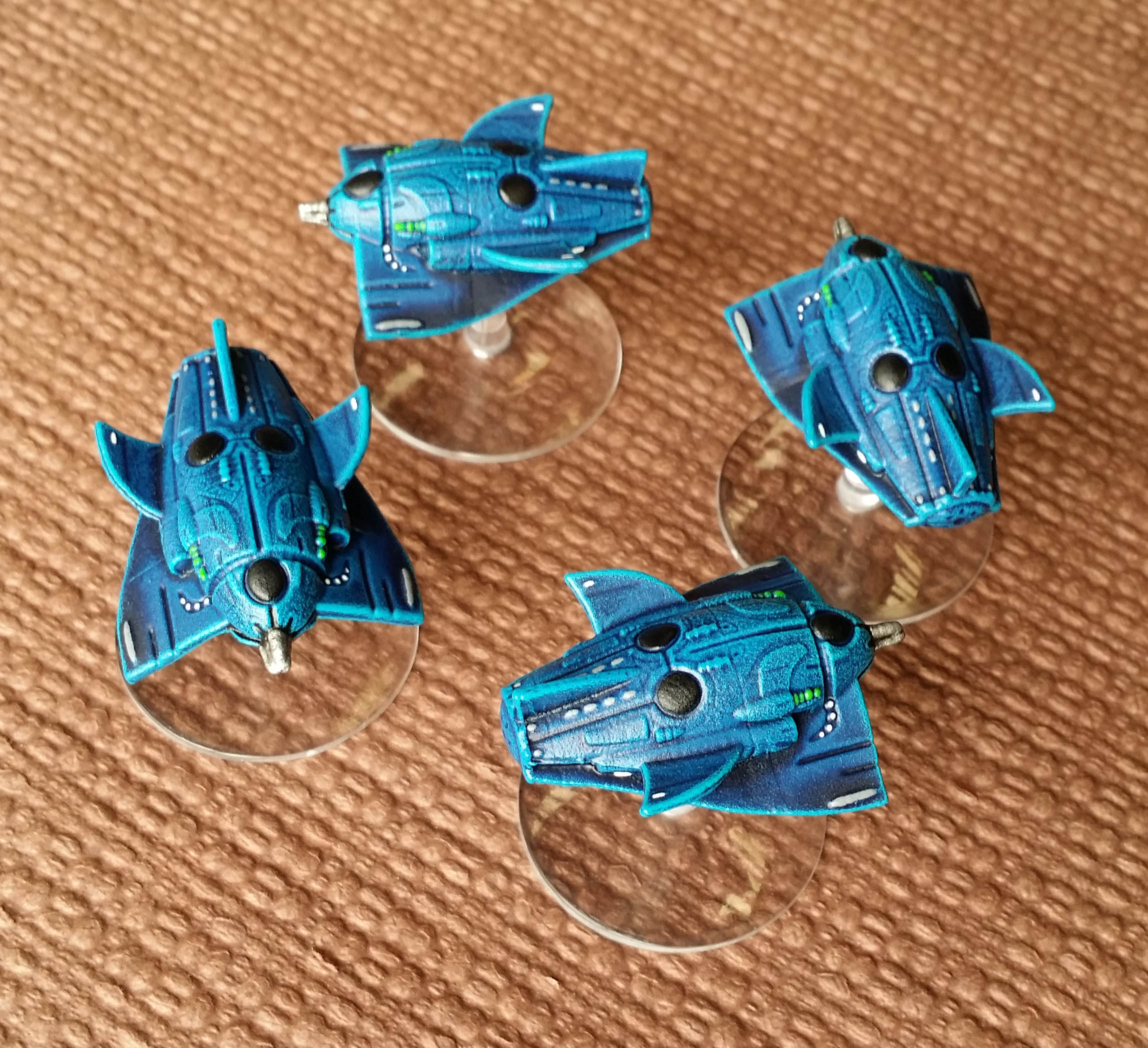 Maruk's Hydran Progress painted fleet (Ship pack one) | Eclipse: New ...