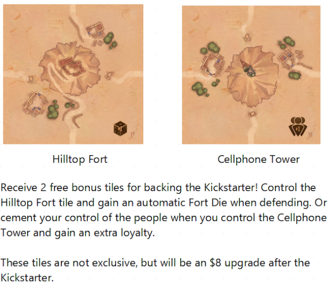 Card, tiles and board size | Zurmat: Small Scale Counterinsurgency