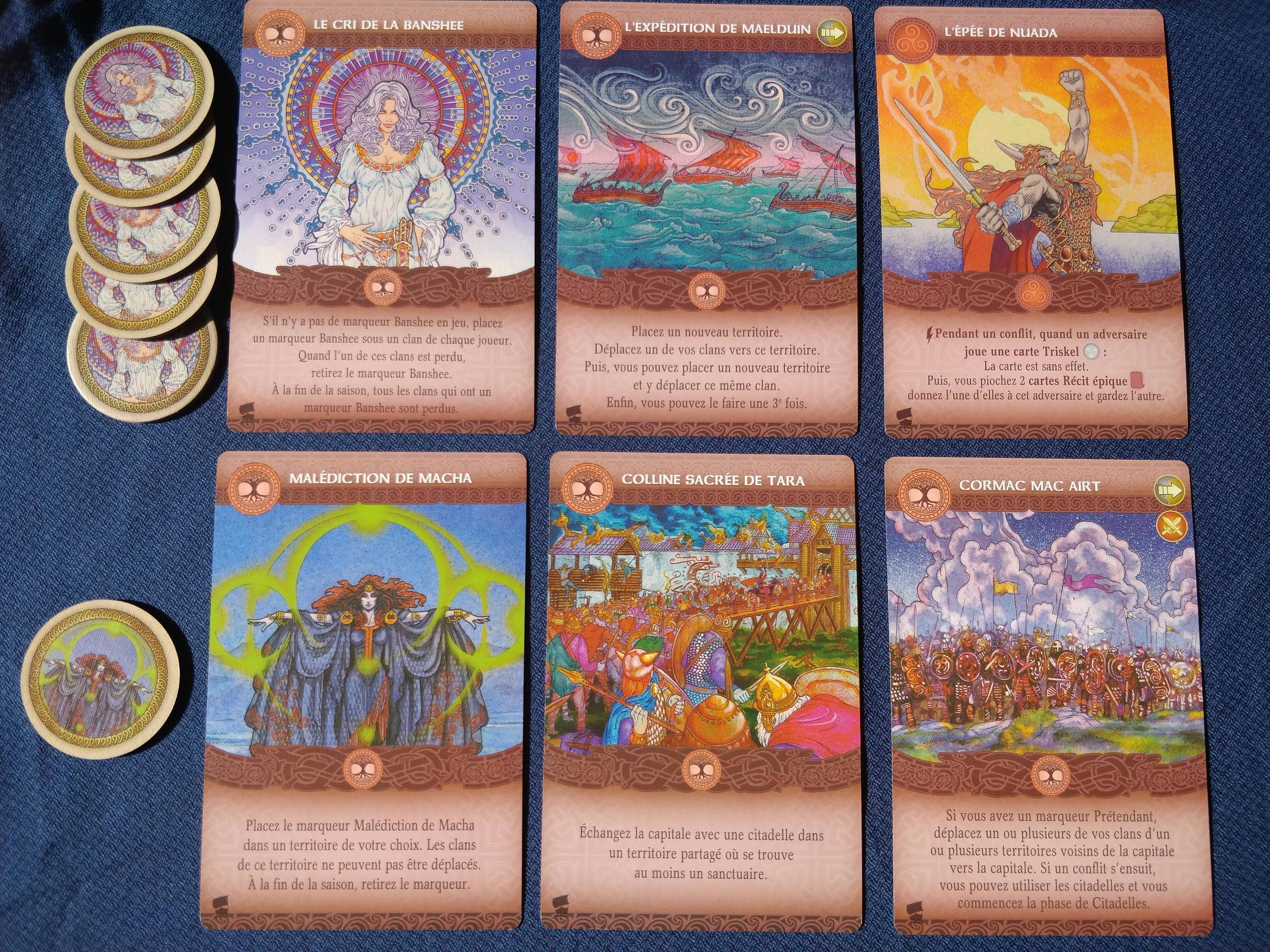 New cards, modules and territories in detail. | Inis: Seasons of Inis